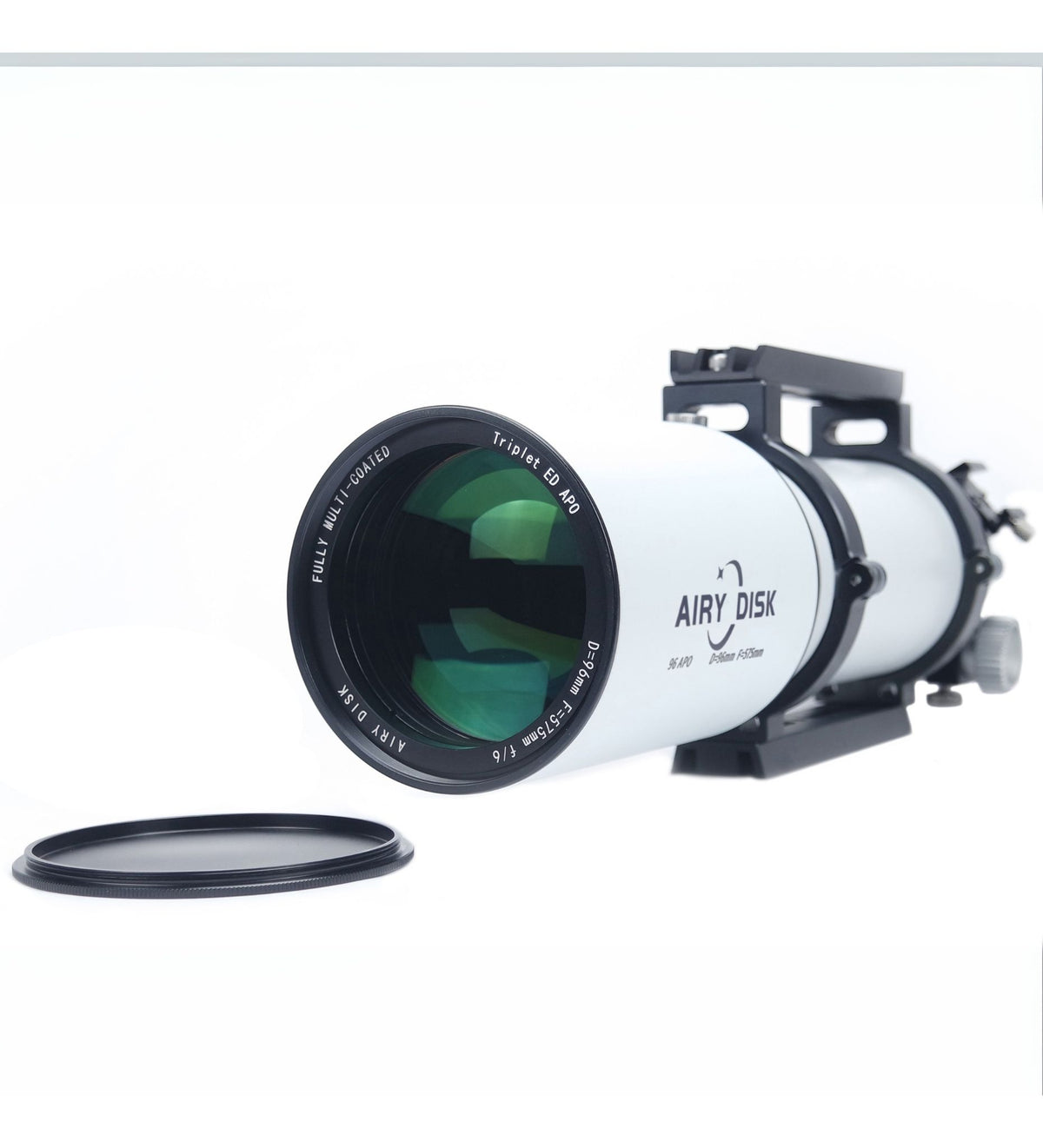 Airy Disk APO 96mm f/6 Triplet Telescope FCD-100 — Stargazer Optics